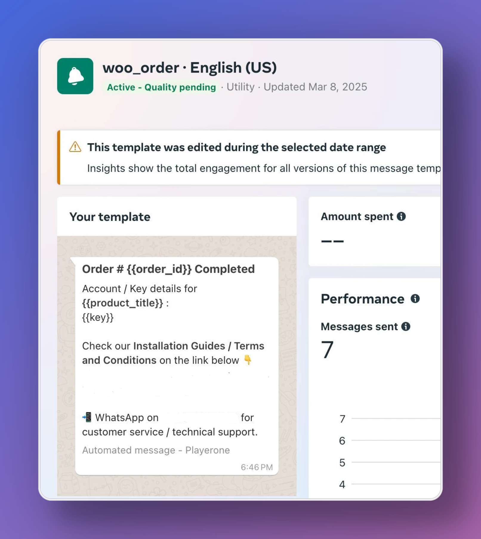 WhatsApp Key Delivery Setup - WC Key Manager